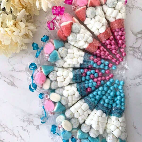 Candy Treat Cone Bags - Etsy