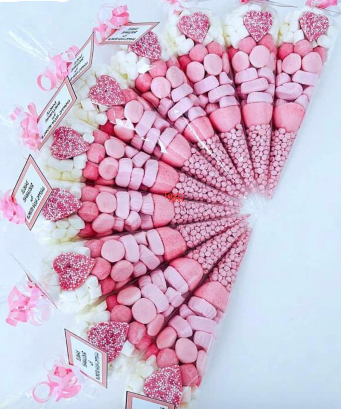 Candy Cones Candy Cones Party Cones Sweet Cones Party - Etsy