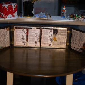 Customizable Solid Wood DM Screen, Tabletop RPG Dungeons and Dragons ...