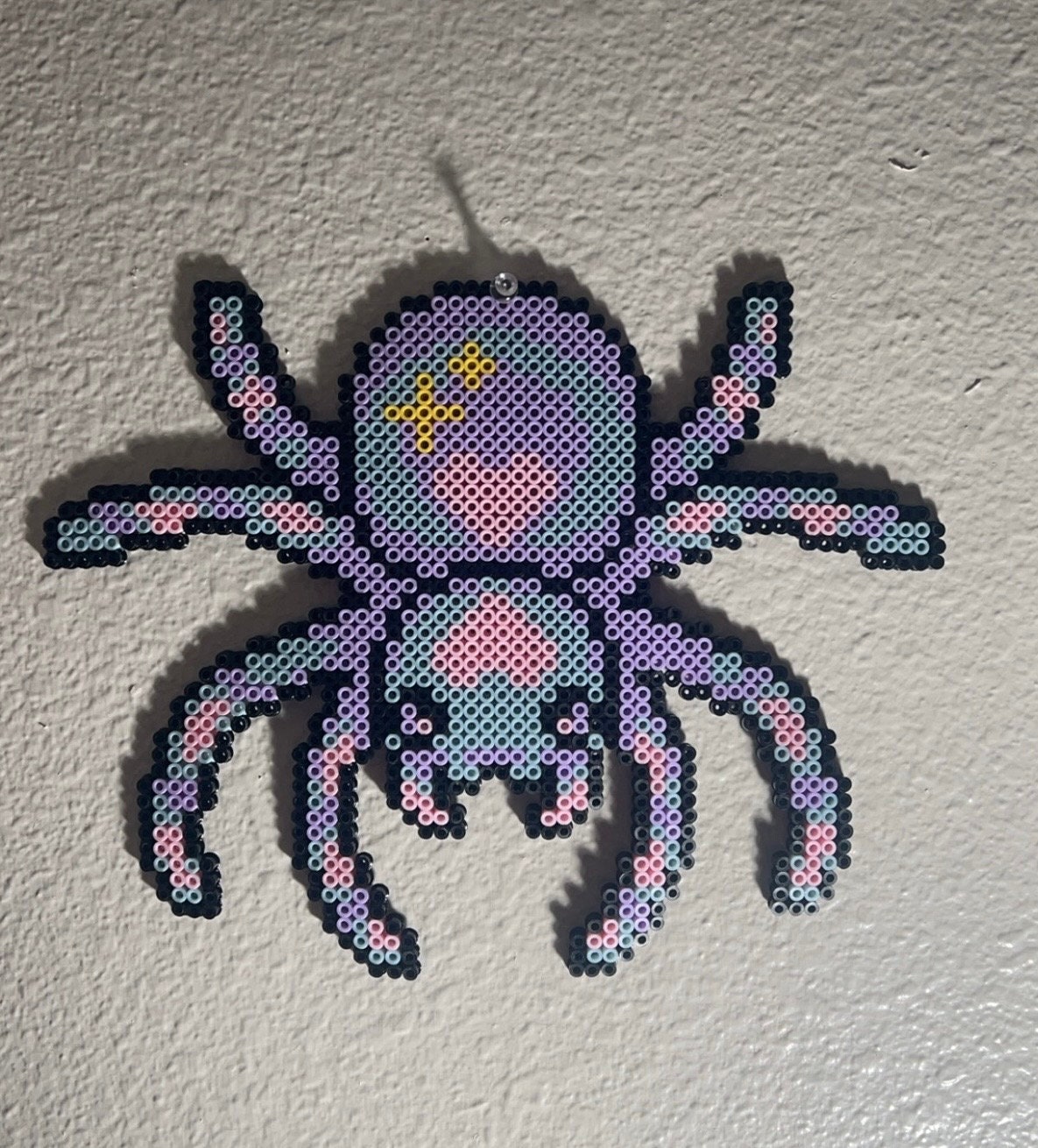 Pastel Kawaii Spider Perler Bead Art - Etsy