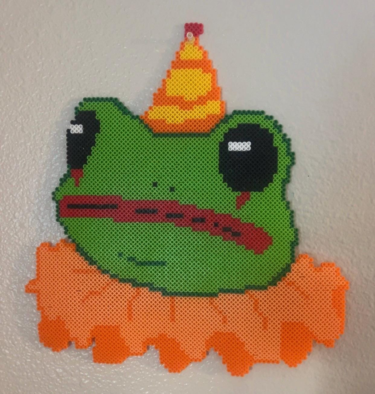 Clown Frog - Etsy