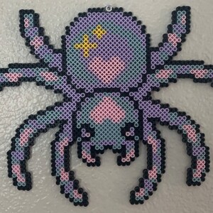 Pastel Kawaii Spider Perler Bead Art - Etsy