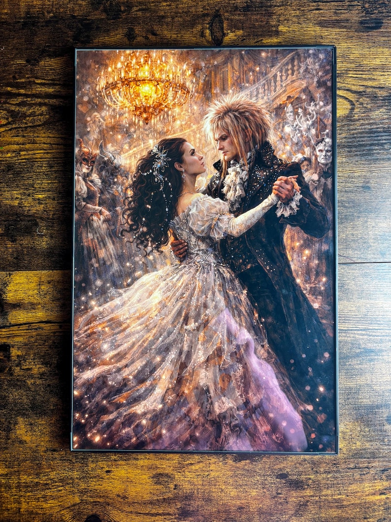The Masquerade Ball – Labyrinth Inspired Framed Art - Etsy