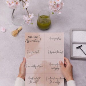 Affirmation Cards. Self Love Affirmation Cards. Printable Affirmation ...