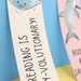 Printable Bookmarks for Book Lovers, Digital Ocean Bookmarks, Shark ...