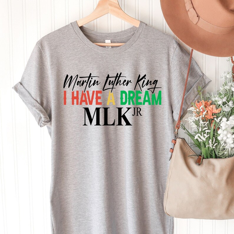 MLK Tribute Sweatshirt, Civil Rights Activist Apparel, Equality ...