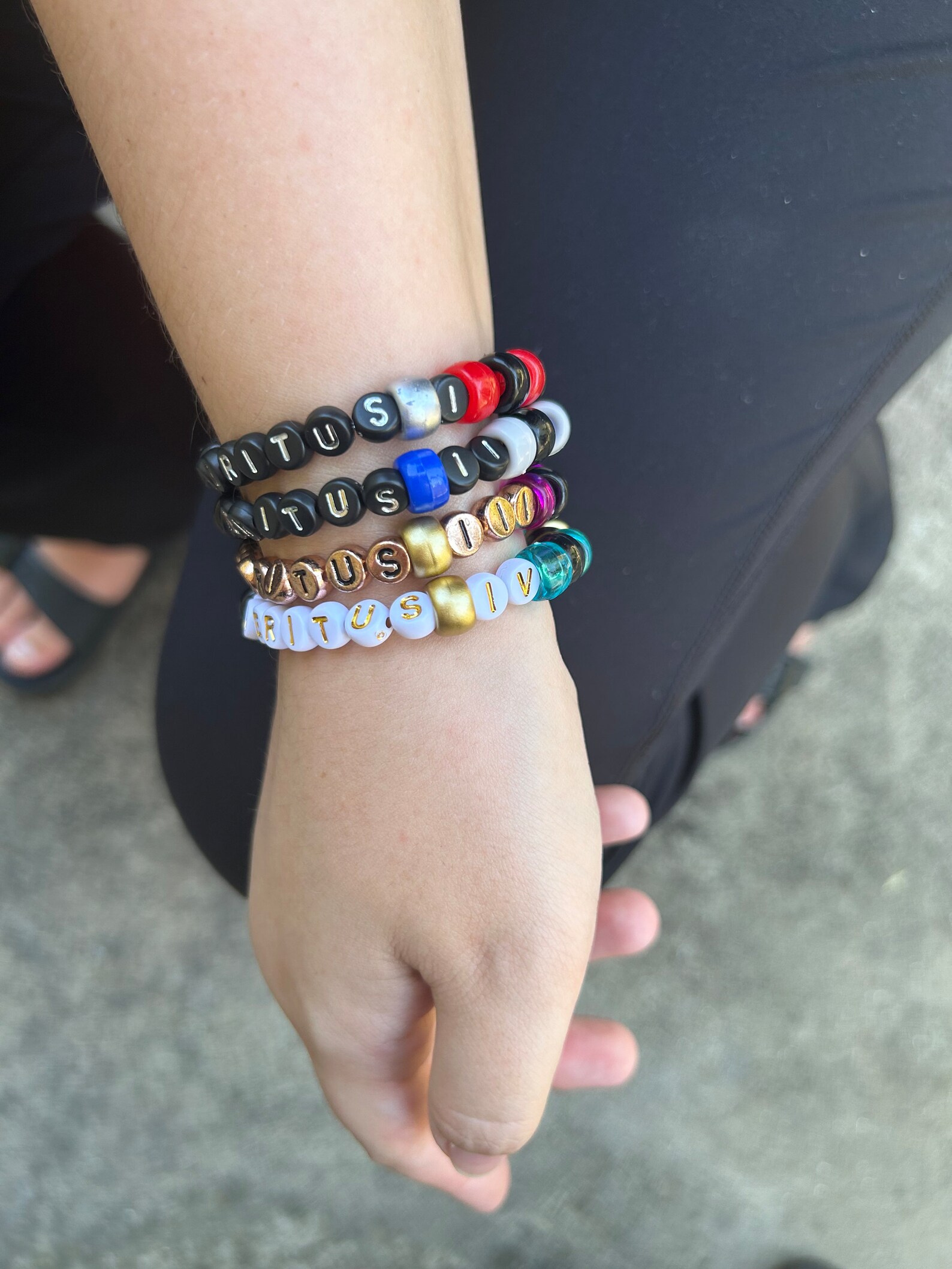 Ghouls and Ghoulettes Galore- Set of 30 Trading Kandi Bracelets - Etsy