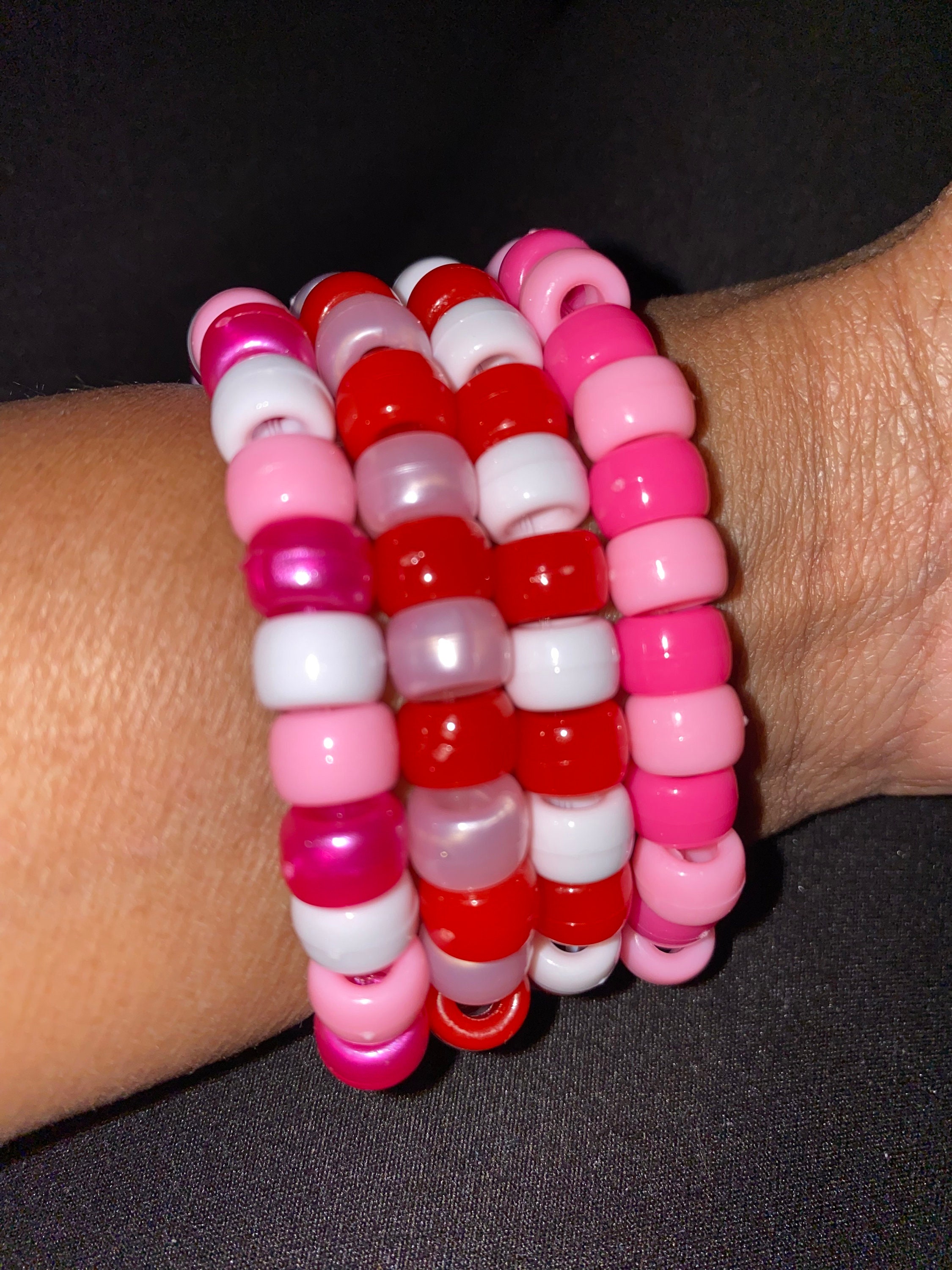 Valentine's Day Beaded Bracelets/friendship Bracelets/beaded Bracelets ...