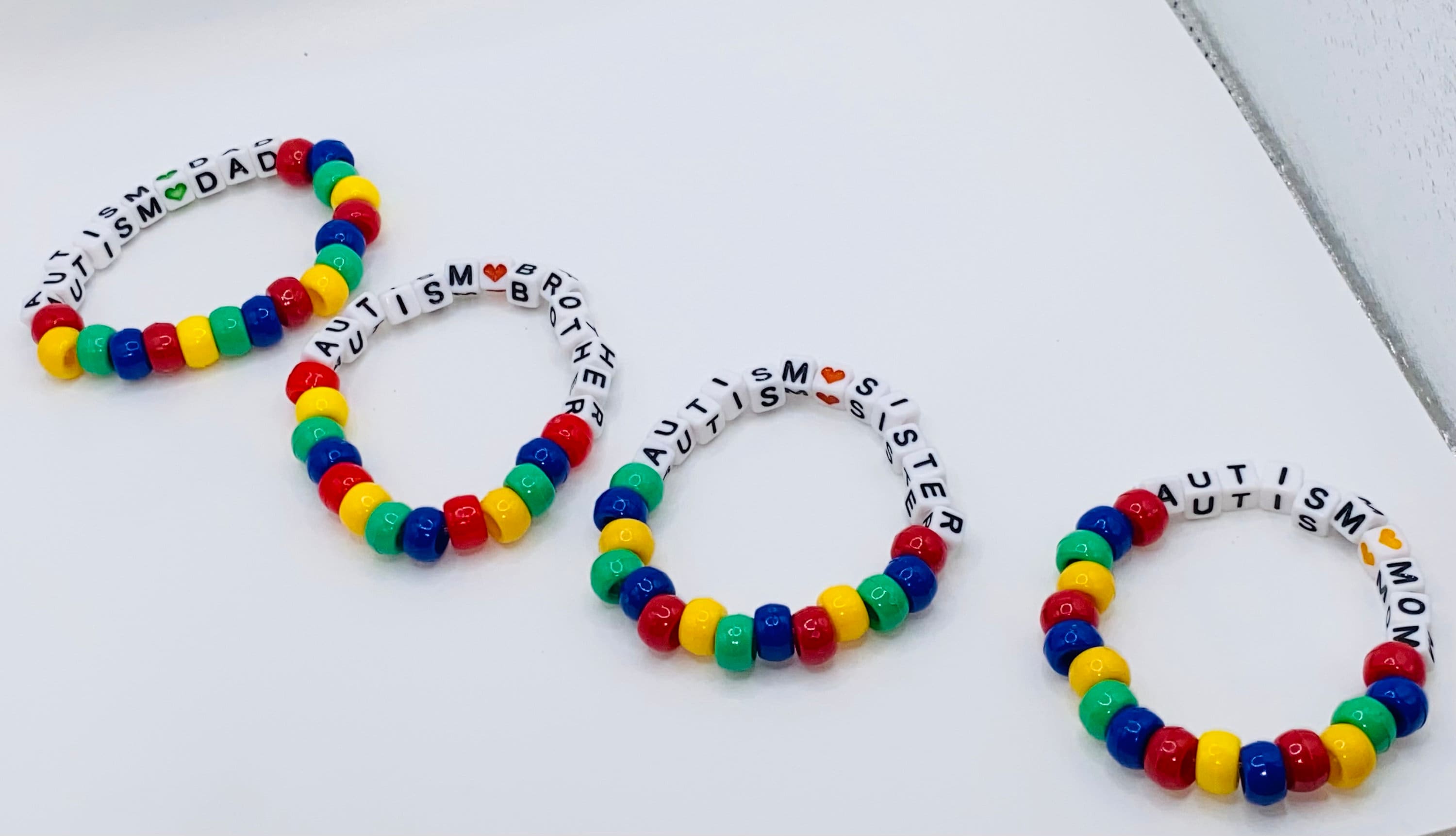 Custom Autism Friendship Bracelets/beaded/autism Awareness - Etsy