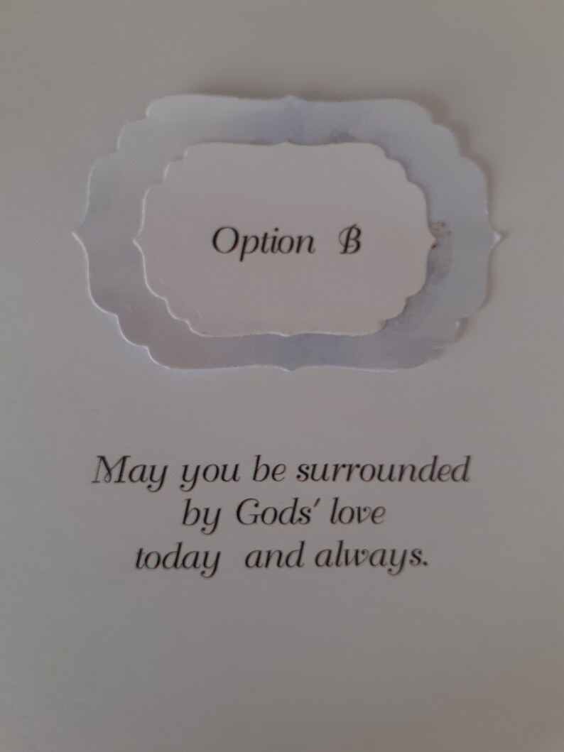 Handmade Personalised Ordination Card - Etsy UK