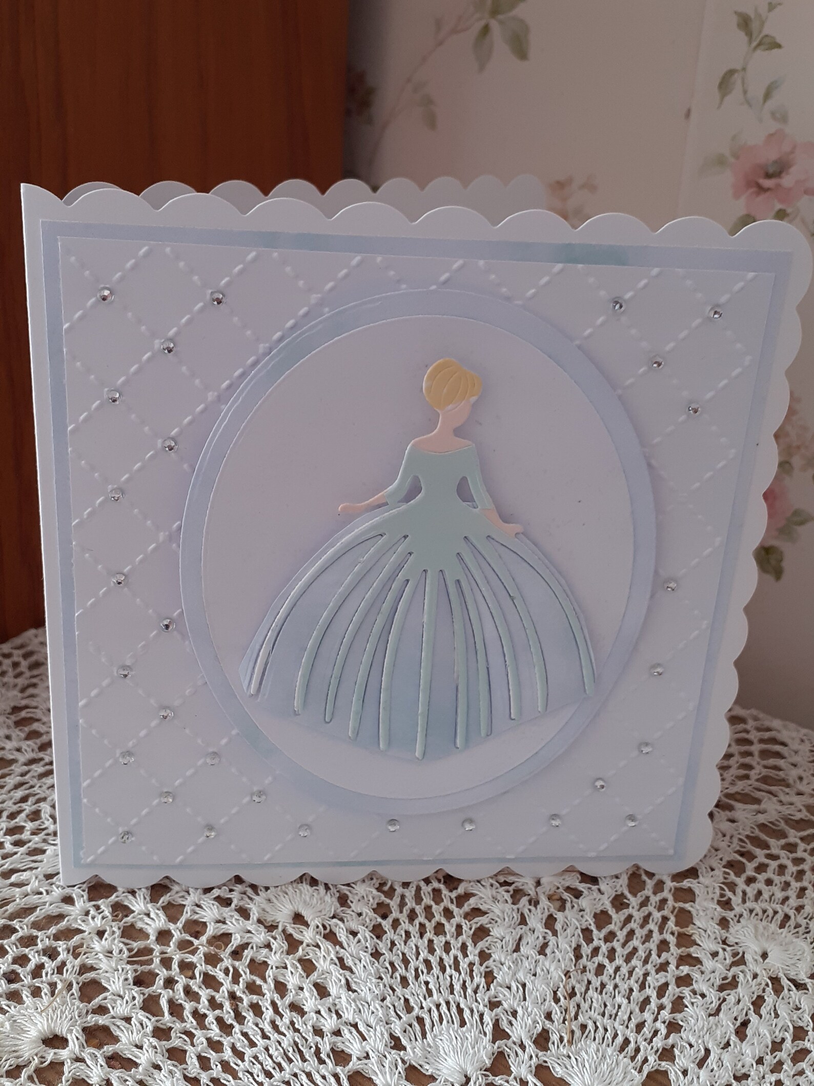 Handmade Princess Birthday Card - Etsy UK