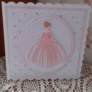 Handmade Princess Birthday Card - Etsy UK