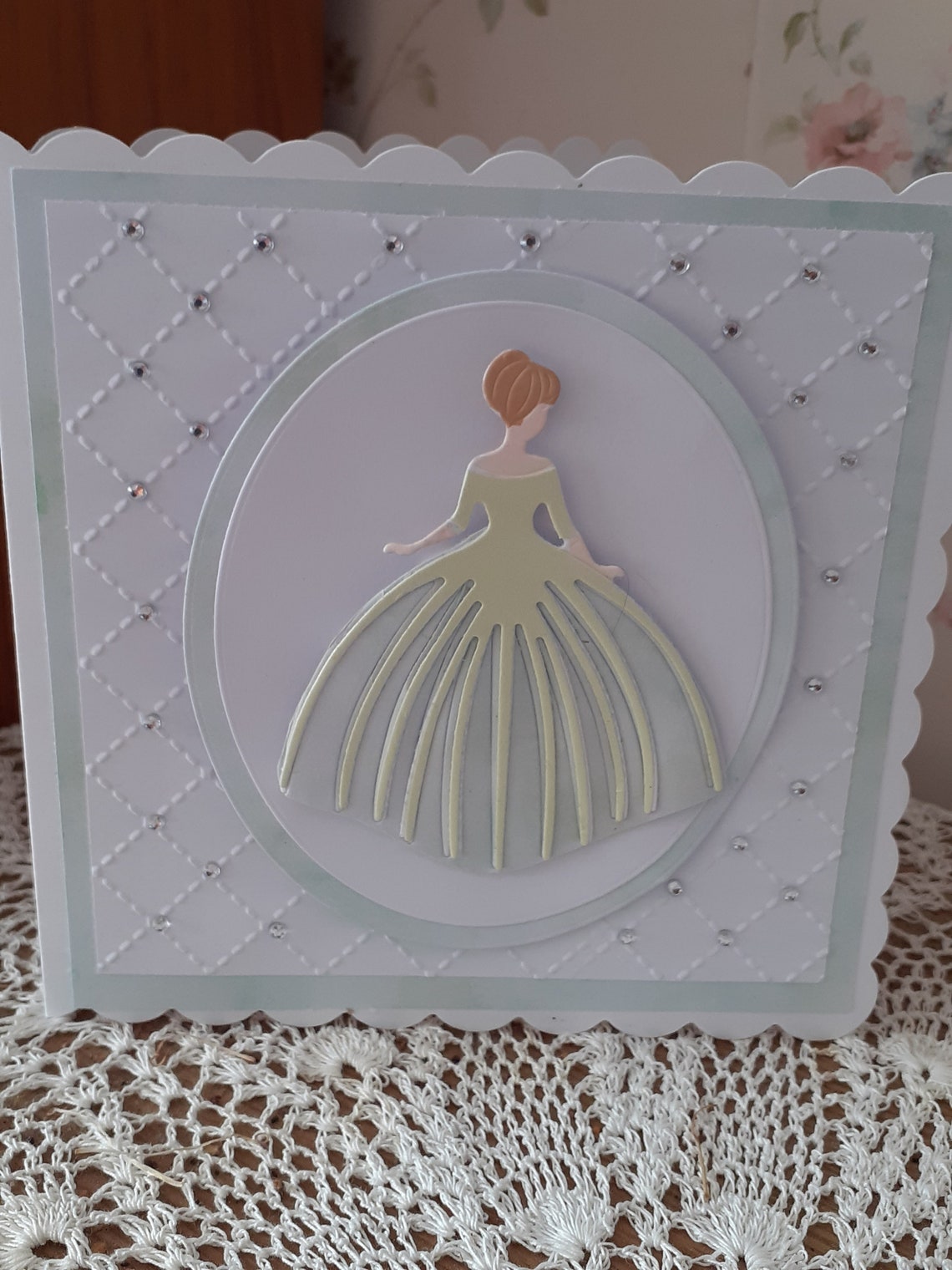 Handmade Princess Birthday Card - Etsy UK