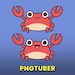 Pngtuber - Crab | Chibi | Cute | Kawaii | Twitch | Youtube | Vtuber ...