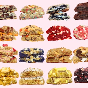 Build Your Own 6 Cookie Box - Large Bakery Style Cookies - Dessert ...