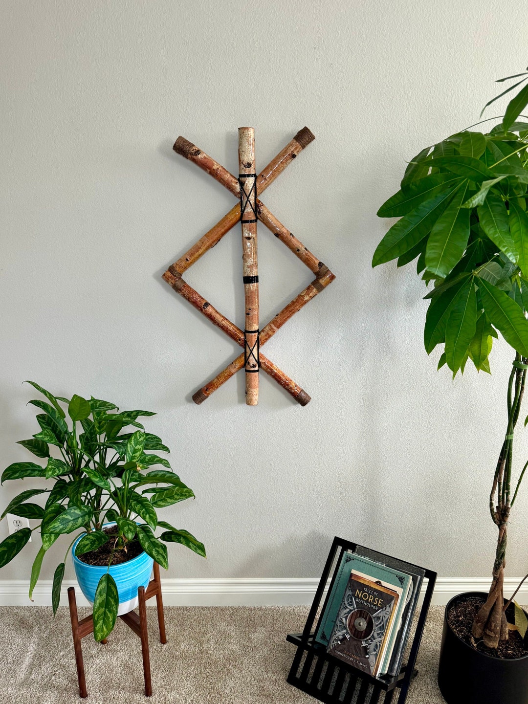 Large protection Bind Rune Wall Decoration - Etsy