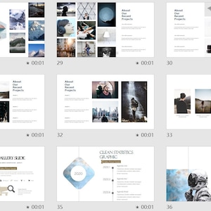 Minimal Modern Clean Business Powerpoint Template | Simple Company ...