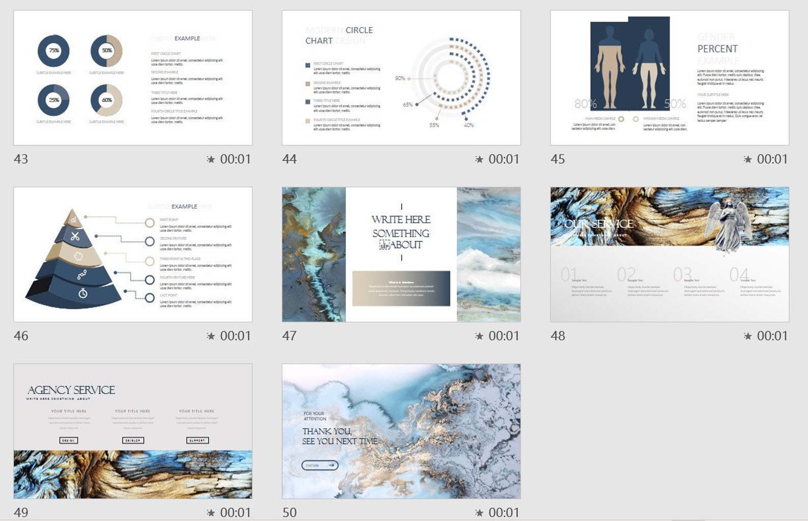 Minimal Modern Clean Business Powerpoint Template | Simple Company ...