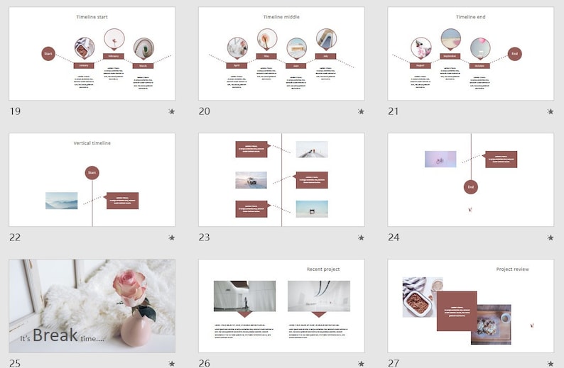 Modern Business Powerpoint Template | Company Profile PPT (easy to Edit ...
