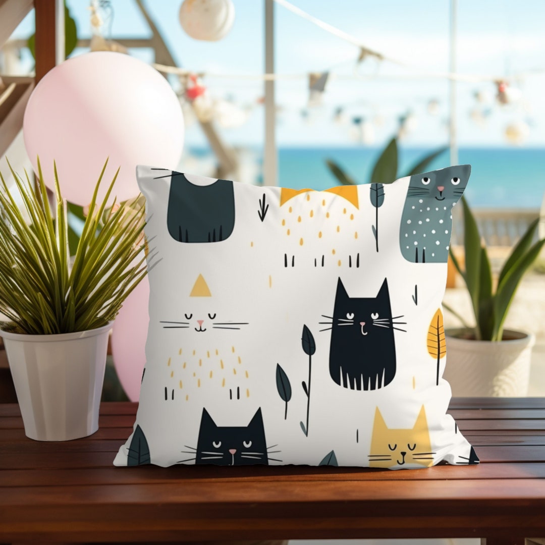 Pillow Mockup Bundle Drag and Drop Canva, Drag and Drop Cushion Throw ...