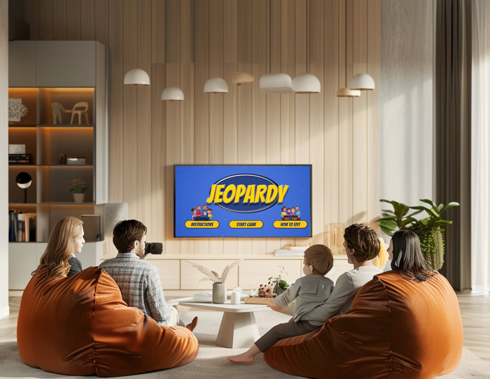 Jeoparty Powerpoint Game || Jeopardy Game || Family Games for Zoom ...