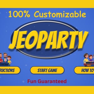 Jeoparty Powerpoint Game || Jeopardy Game || Family Games for Zoom ...