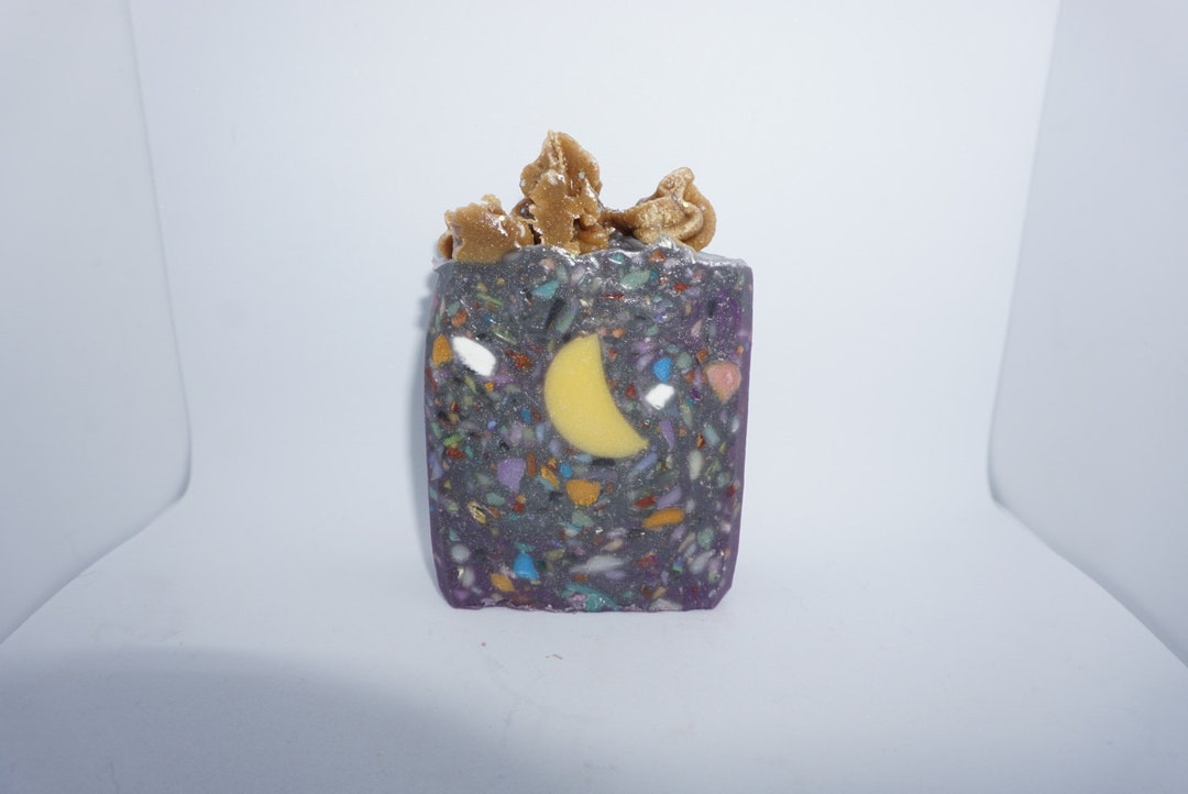Starry Night is a Confetti Soap With a Moon Embed Scented With French ...