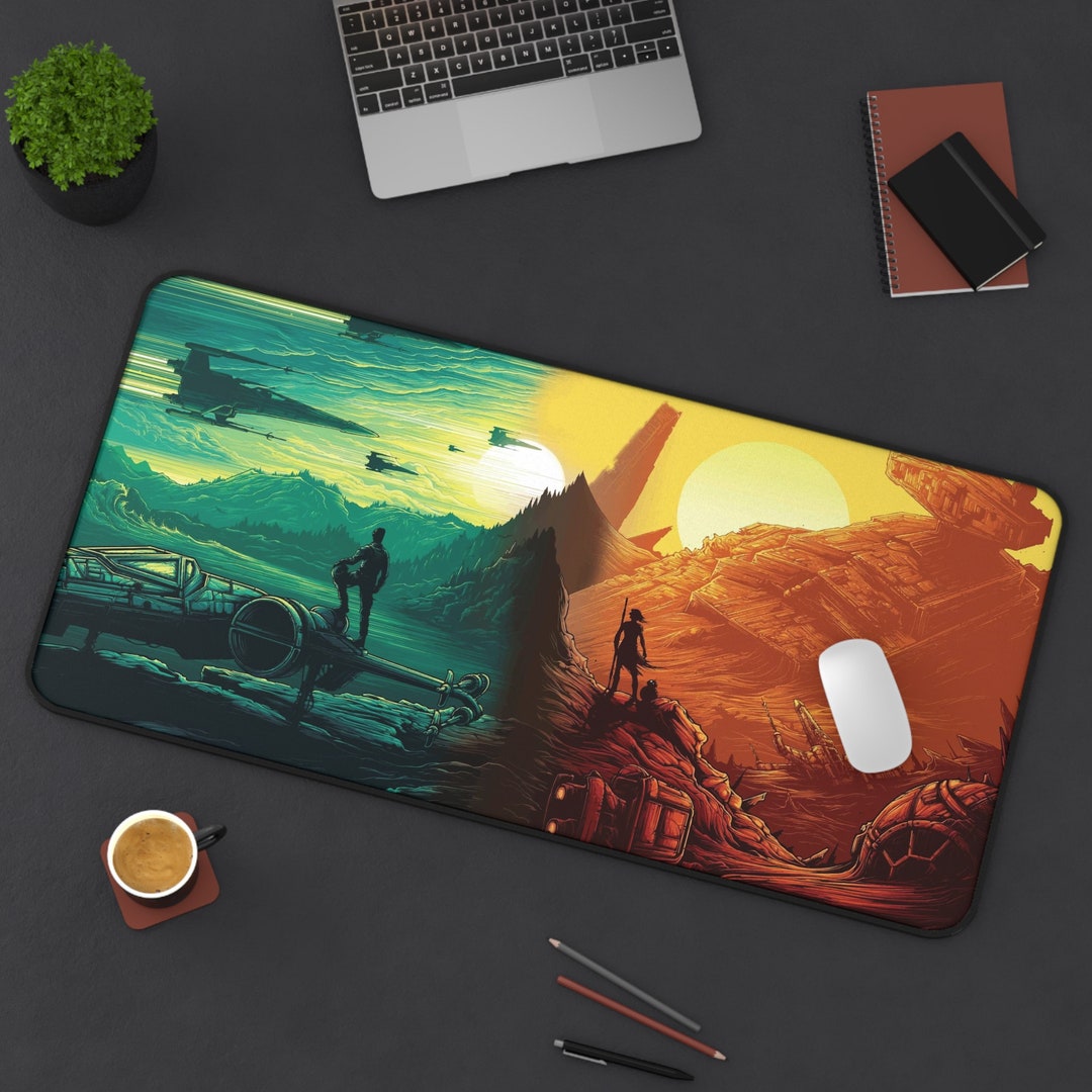 Star Wars Luke Rey Desk Mat - Etsy