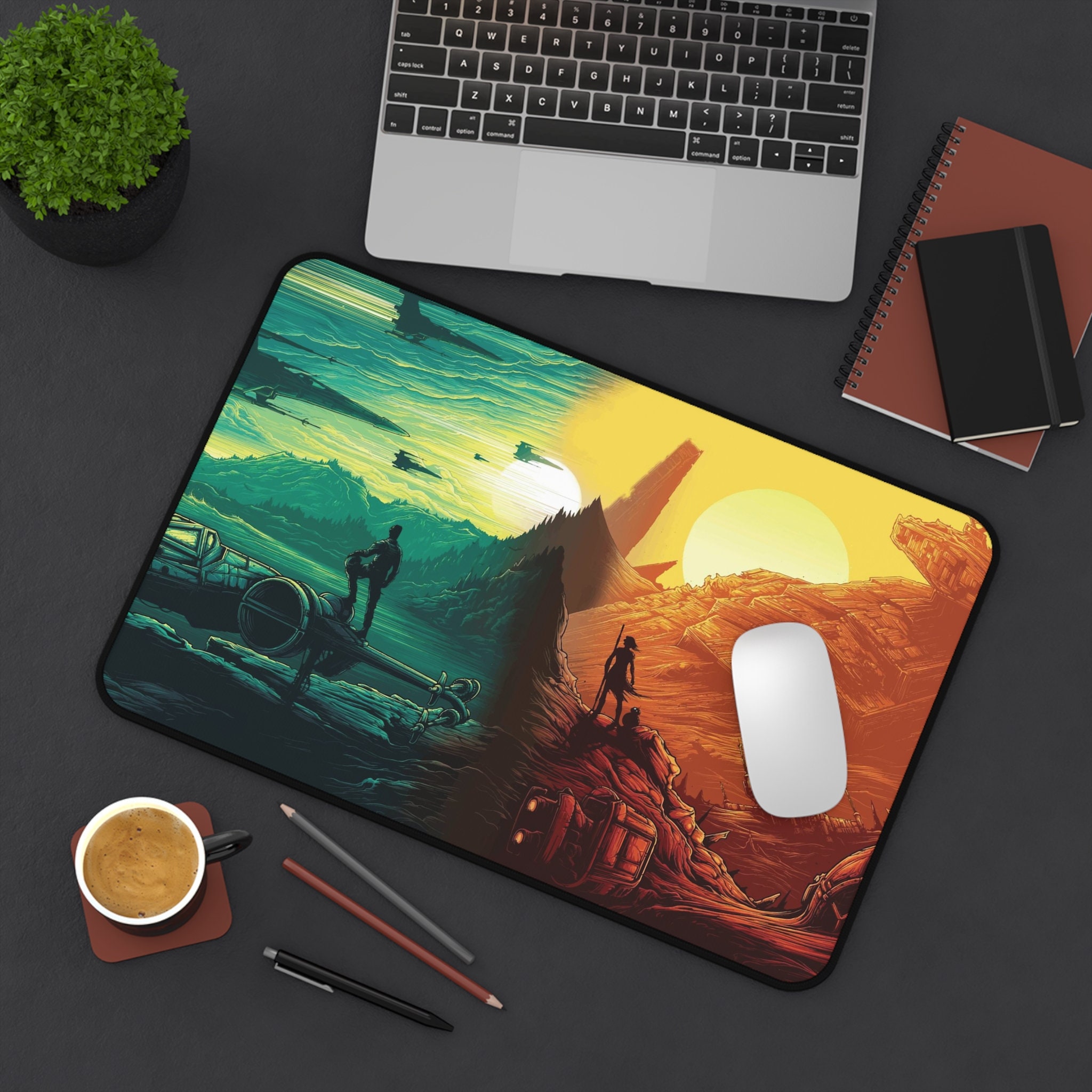 Star Wars Luke Rey Desk Mat - Etsy