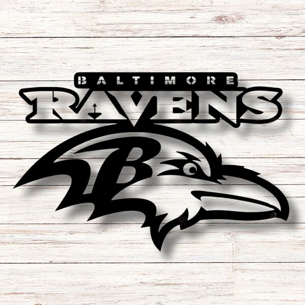 Baltimore Ravens Wall Sign - Etsy