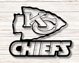 Kansas City Chiefs Metal Sign - Etsy