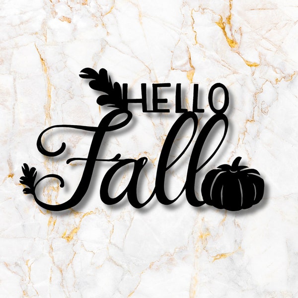 Fall Outdoor Sign - Etsy