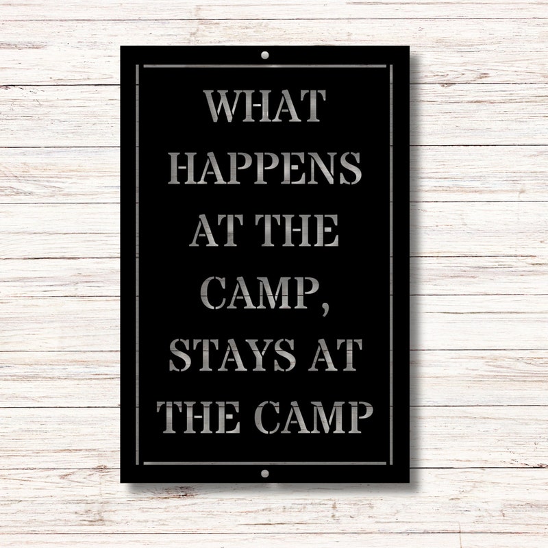 Camping Signs - Etsy