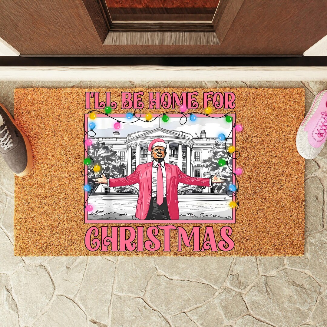 Donald Trump Christmas Doormat: MAGA Election 2024 Rug - Etsy