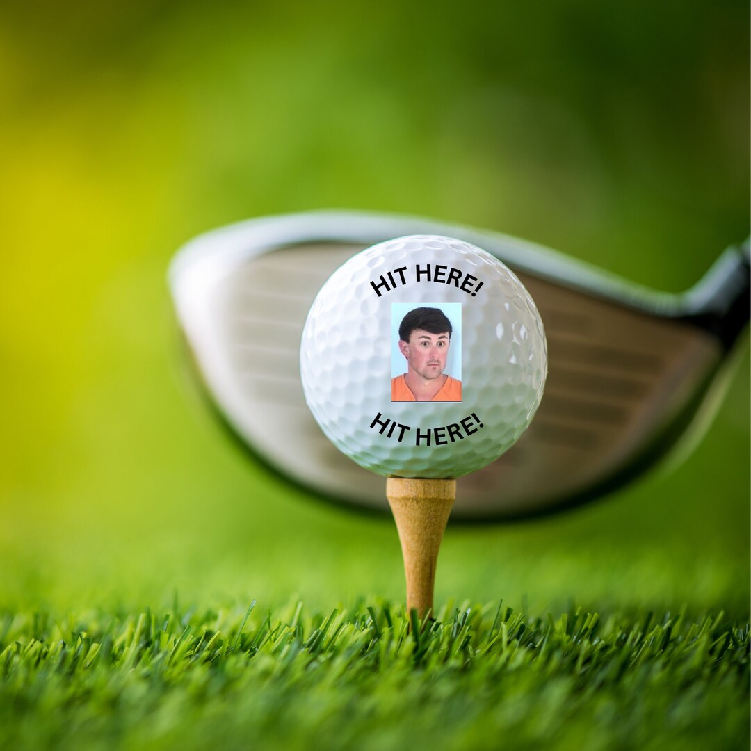 Golf Ball With Face on It, Your Face on Golf Ball, Custom Golf Ball ...