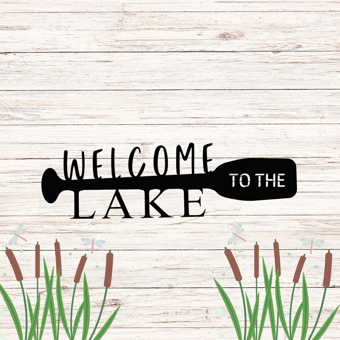 Metal Lake House Sign, Lake Sign, Lakehouse Sign, Beachhouse Sign ...