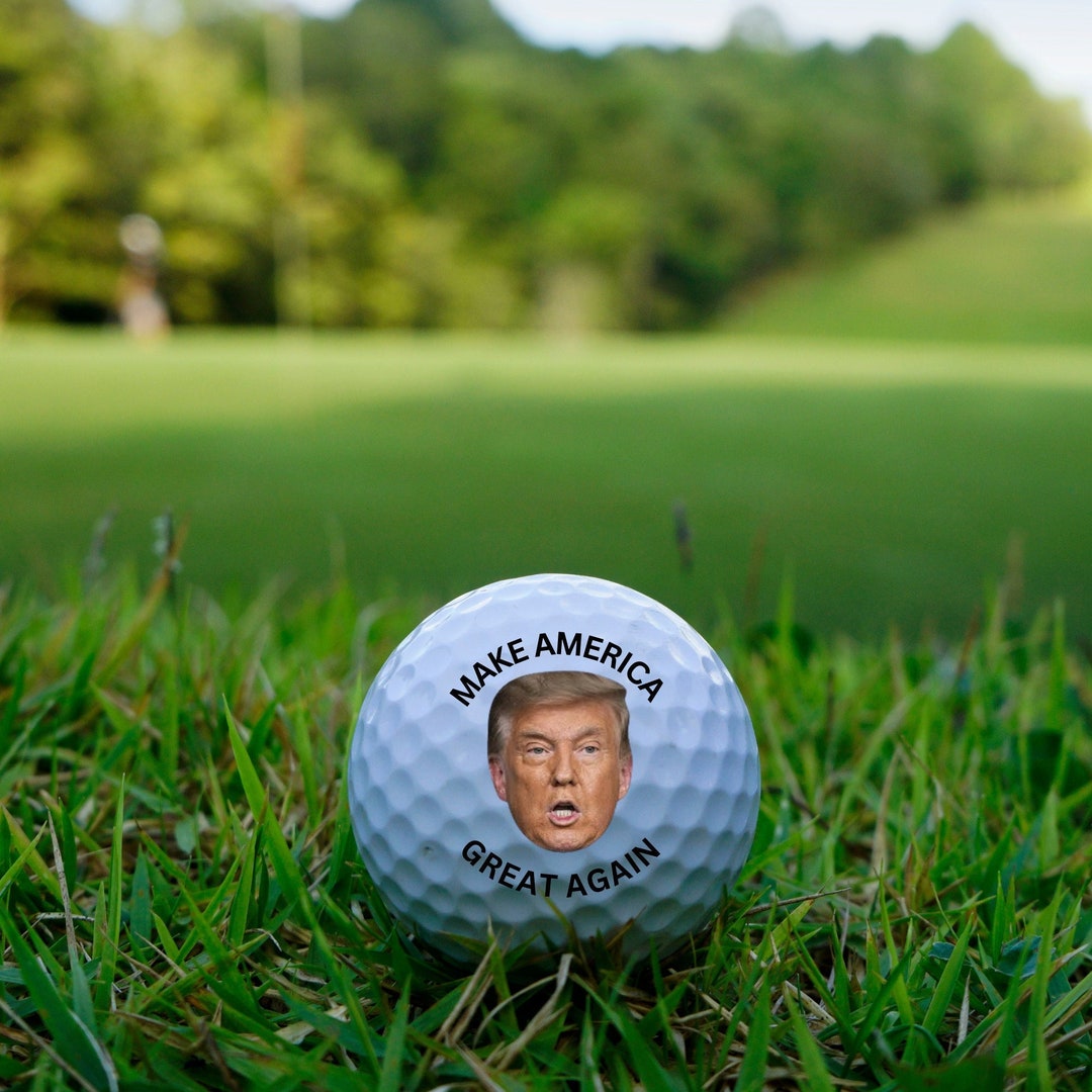 Donald Trump Golf Ball: Funny Political Gift - Etsy