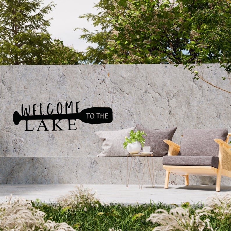 Metal Lake House Sign, Lake Sign, Lakehouse Sign, Beachhouse Sign ...