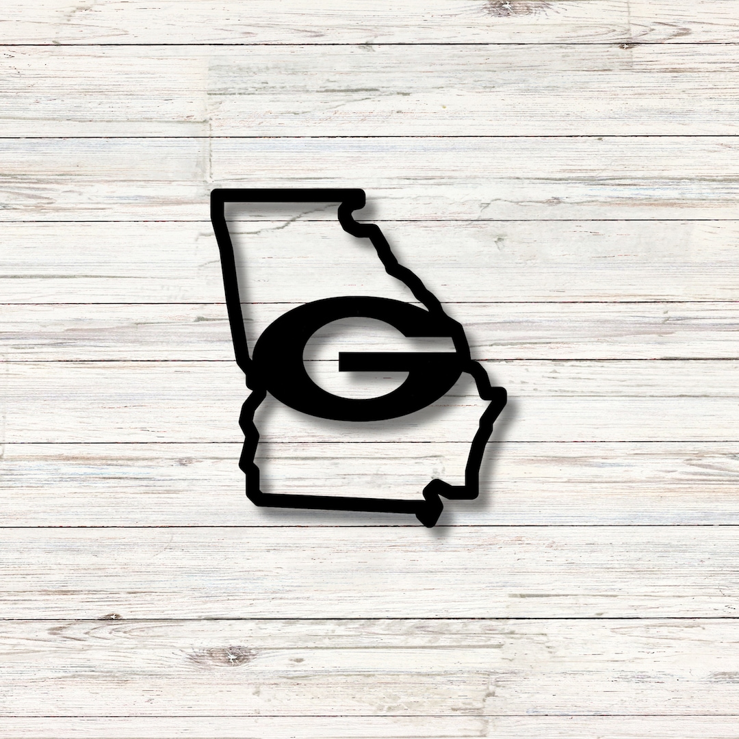 Custom Metal Georgia State Signhome Decorliving Decor Gift - Etsy