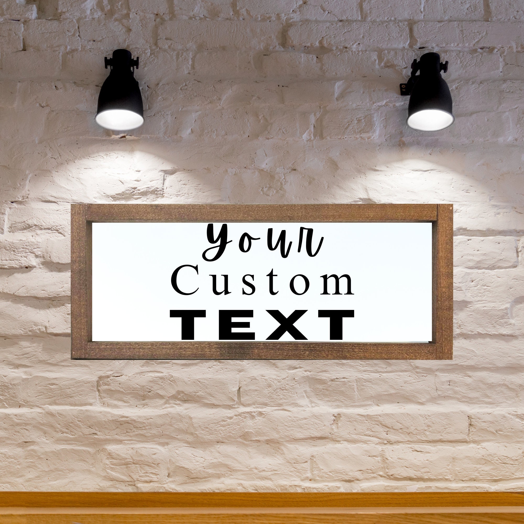 Custom Sign, Quote on Sign, Personalized Sign, Make Your Own Sign ...