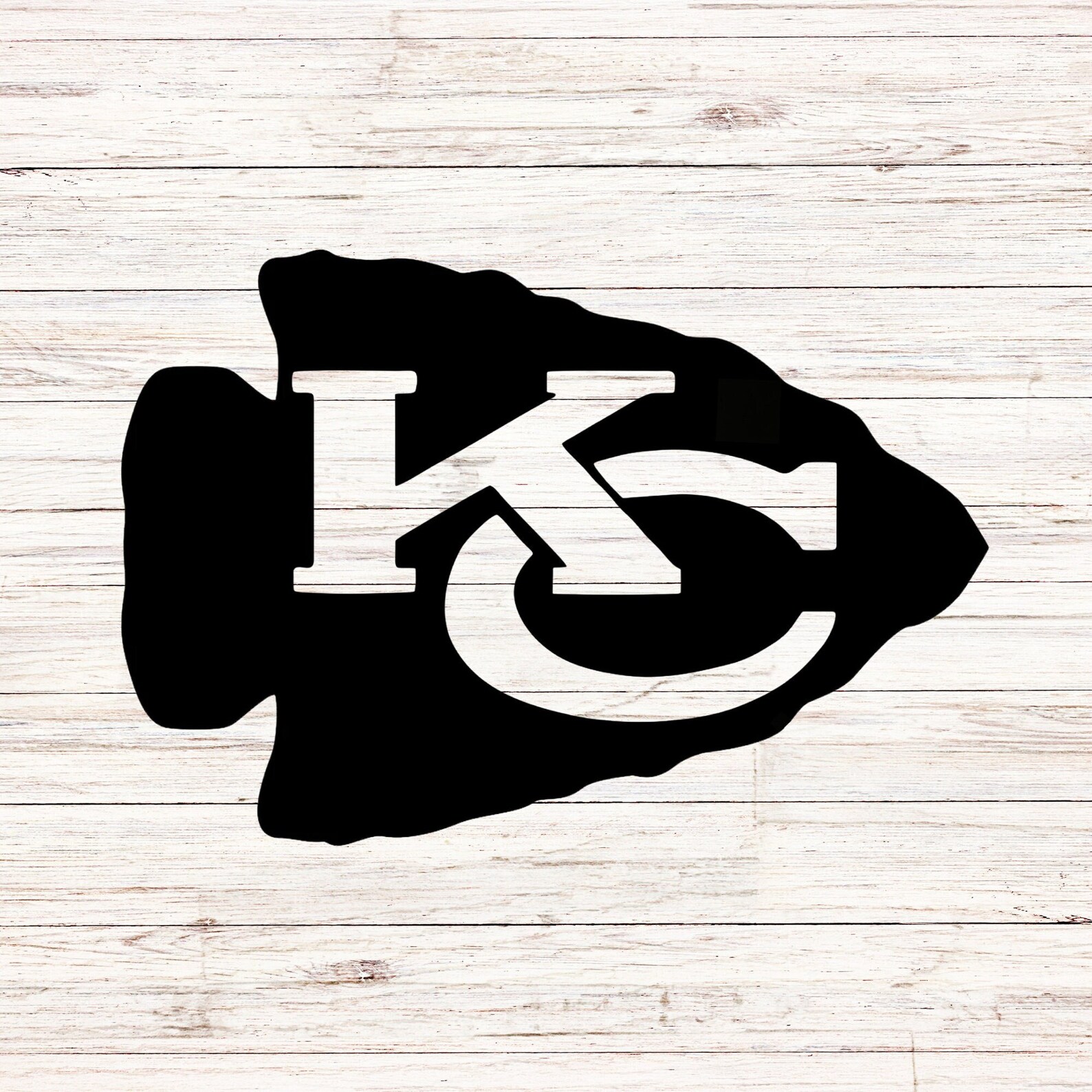 Custom Metal Kansas City Chiefs Sign, Kansas City Chiefs, Living Decor ...