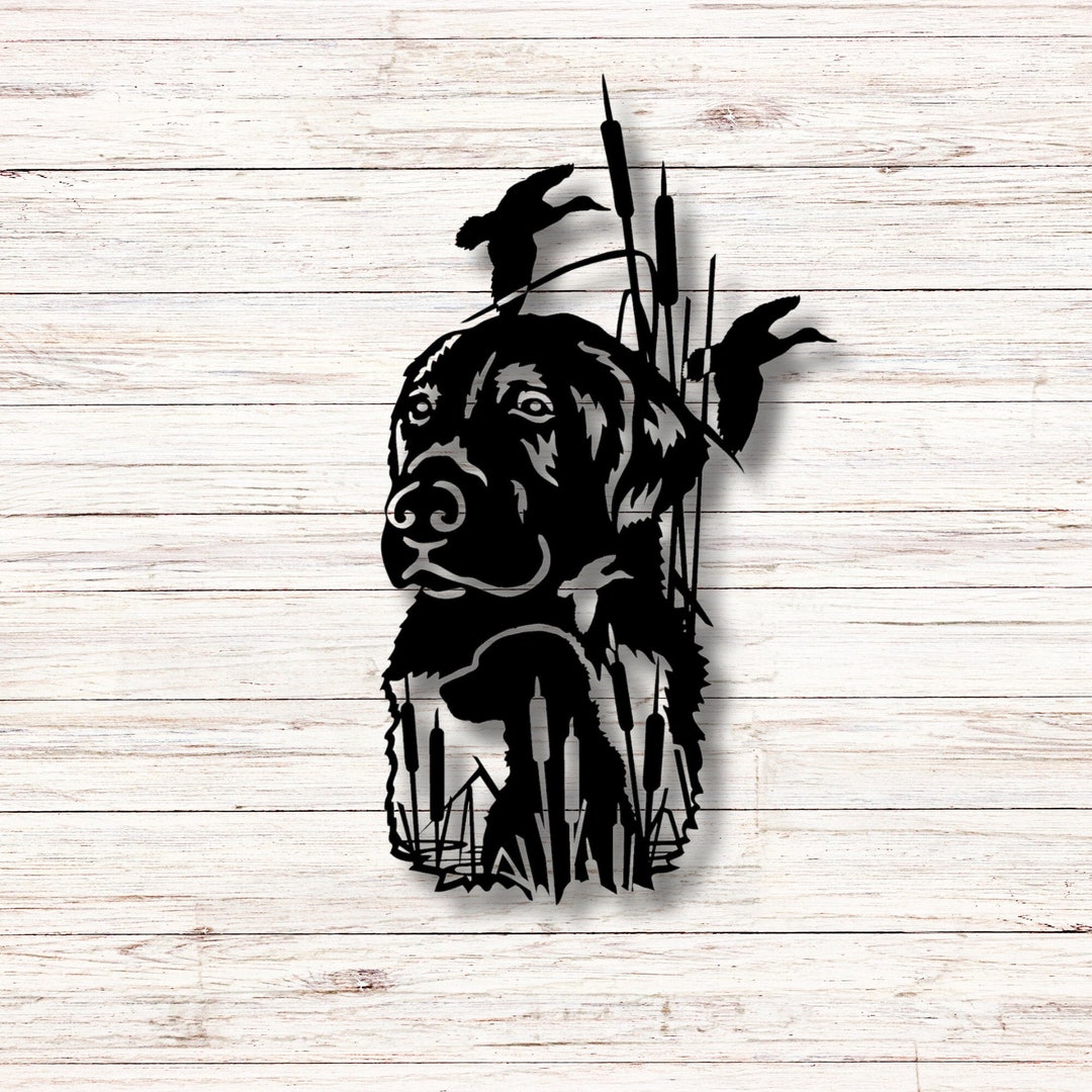 Metal Hunting Dog Sign,home Decor,duck Hunting, Gift for Family,outdoor ...