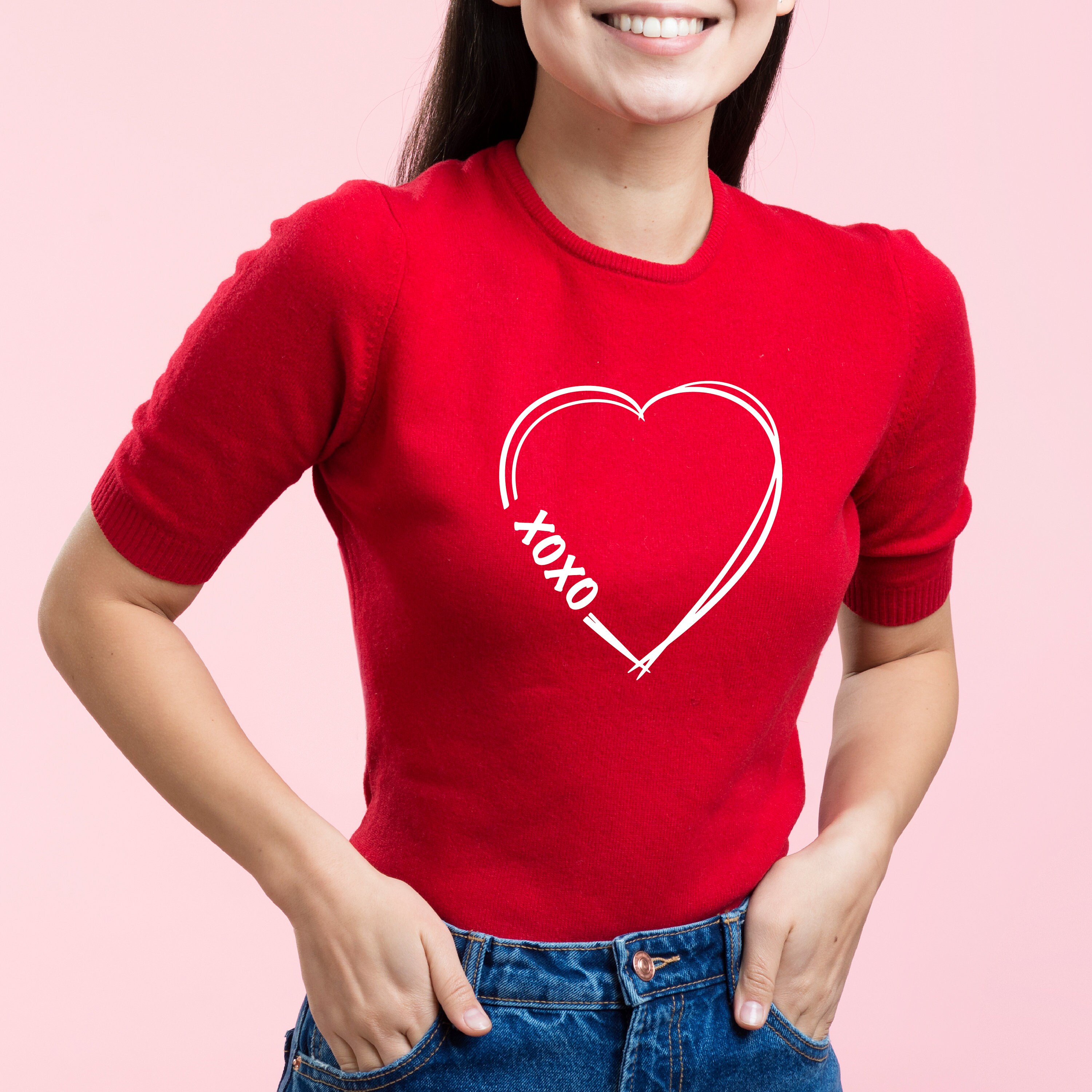Valentines Day Heart Bundle Svg Heart Svg Bundle Doodle Heart Svg For Instant Digital