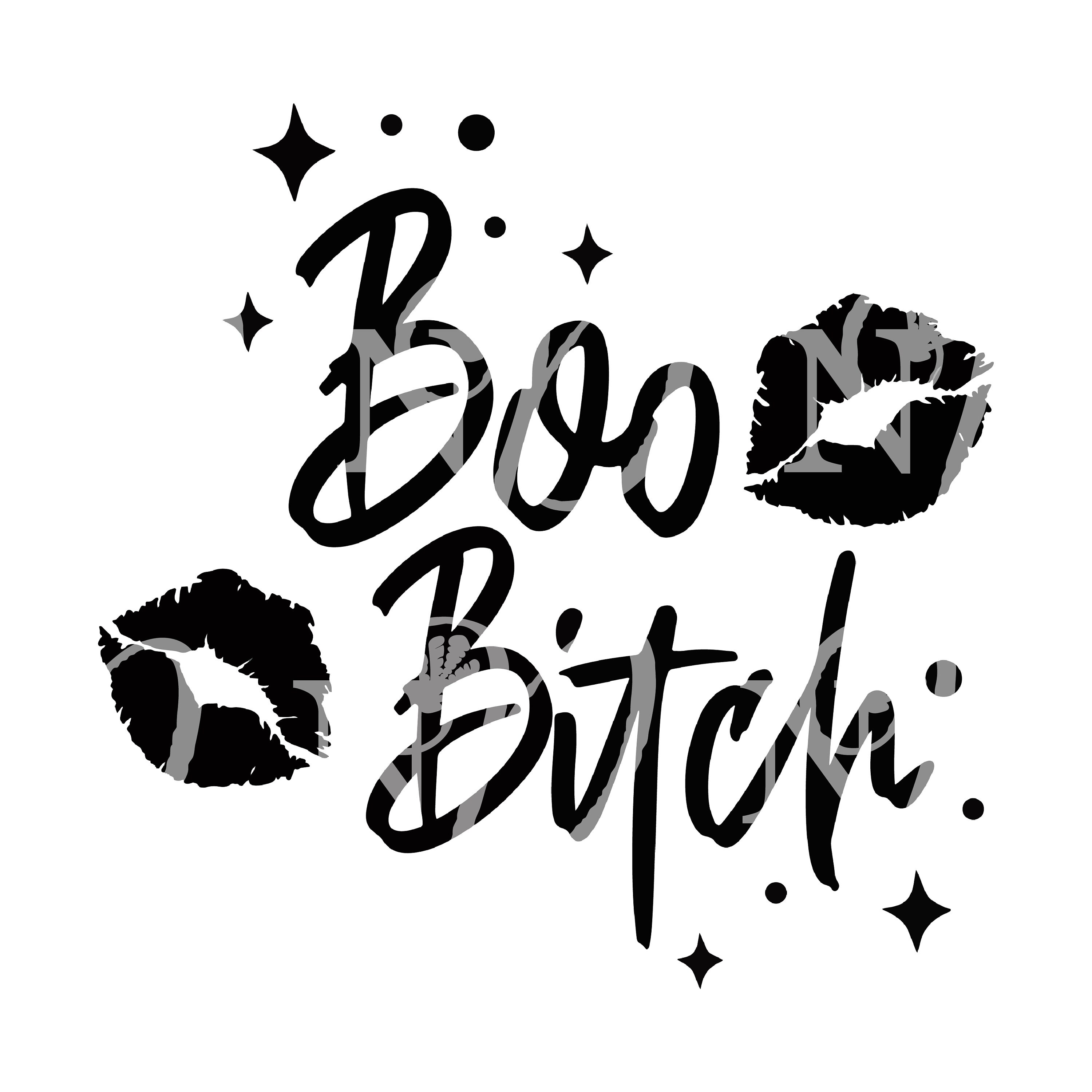 Boo Bitch Svg, Halloween Sassy Design Svg, Funny Ghost Svg, Sassy ...