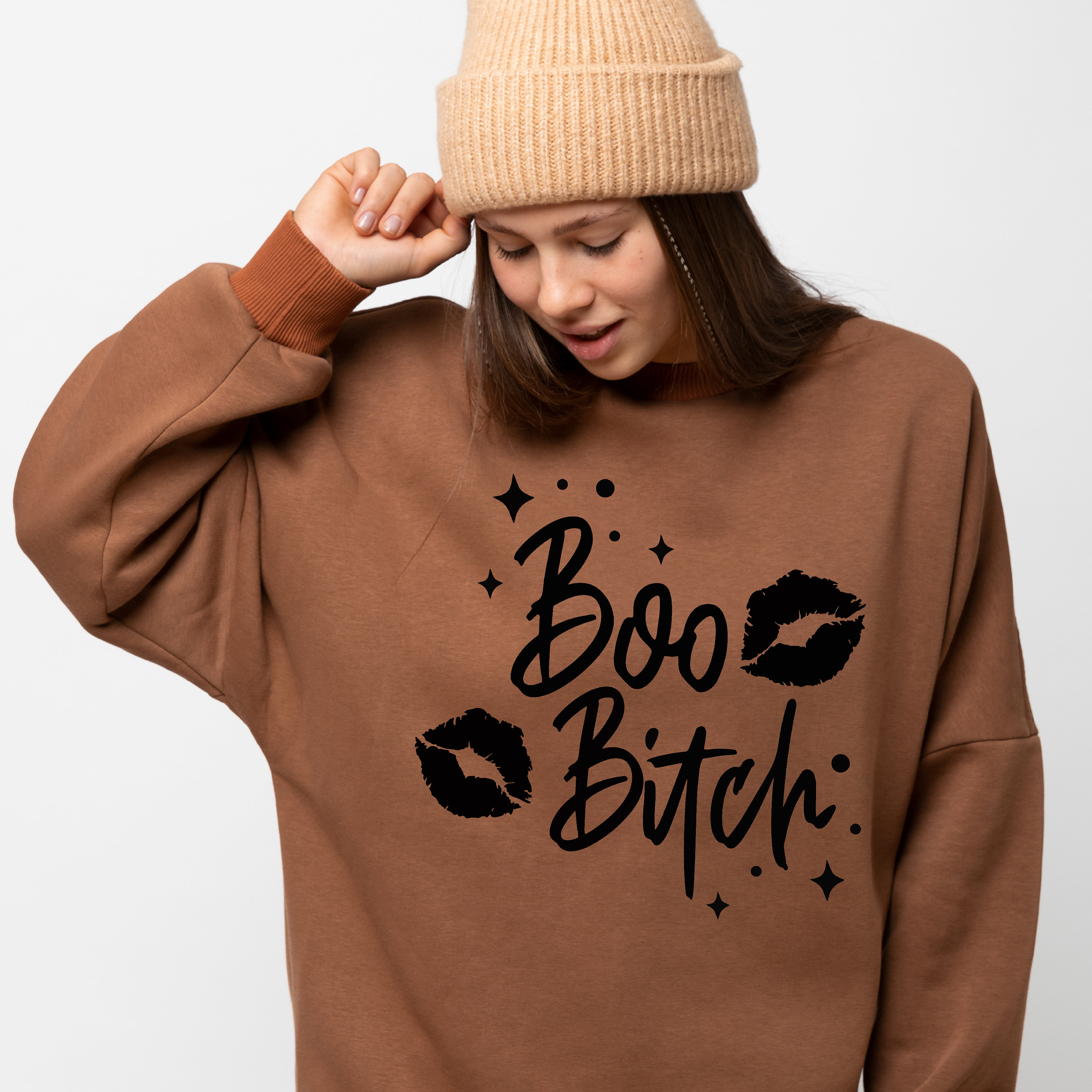 Boo Bitch Svg, Halloween Sassy Design Svg, Funny Ghost Svg, Sassy ...