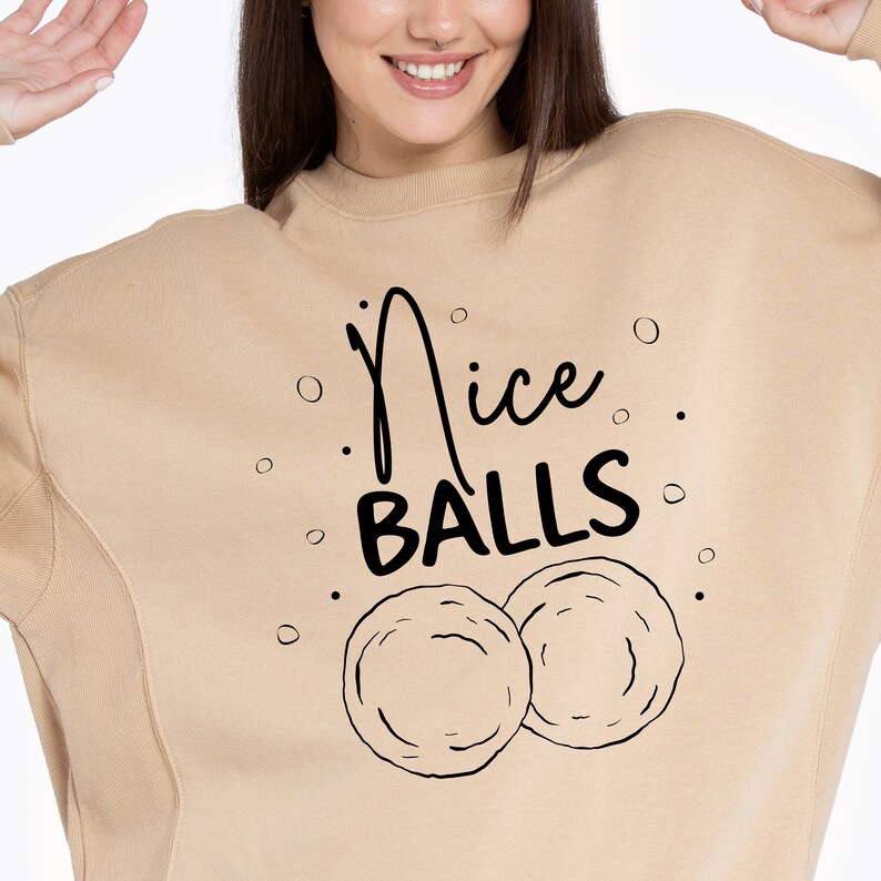 Nice Balls Svg, Funny Christmas Svg, Snowballs Svg, Holiday Season Svg ...
