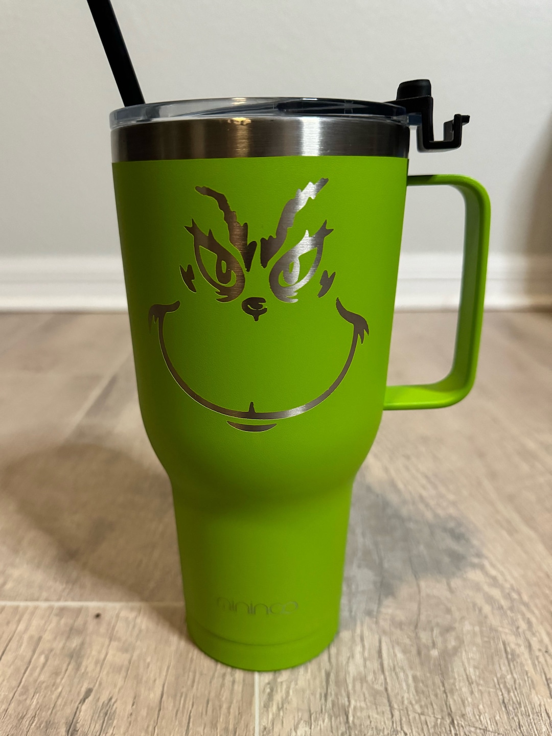 Custom Engraved Grinch Tumbler - Etsy