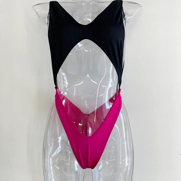 Black Monokini - Etsy