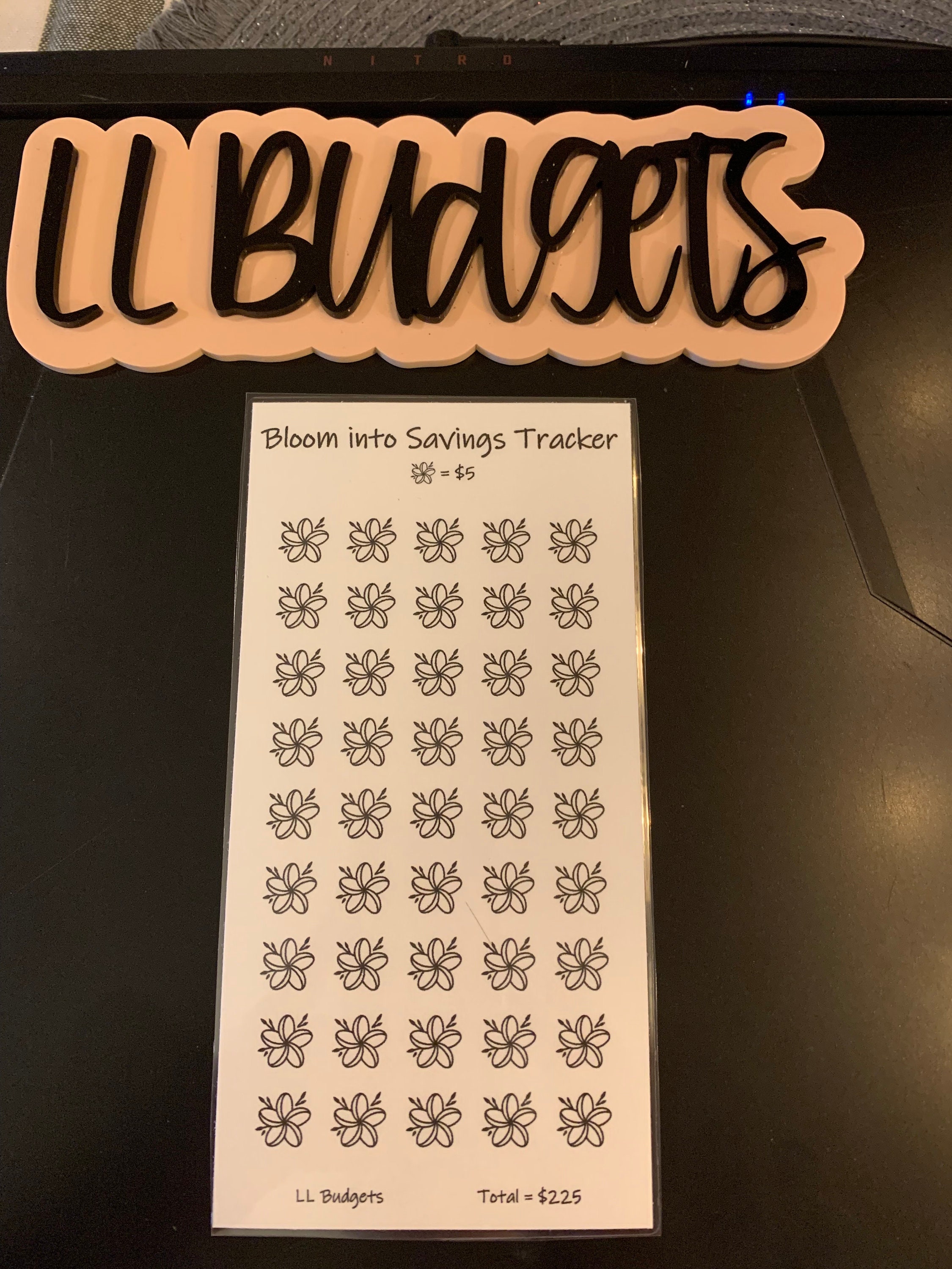 Bloom Into Savings Tracker Bundle - Etsy