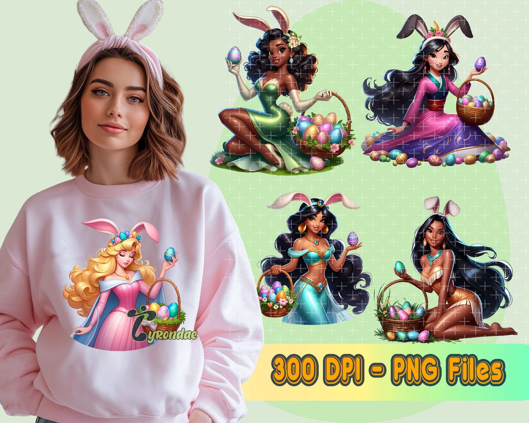 Happy Easter Day PNG Bundle, Magic Kingdom PNG Sublimation, Easter ...